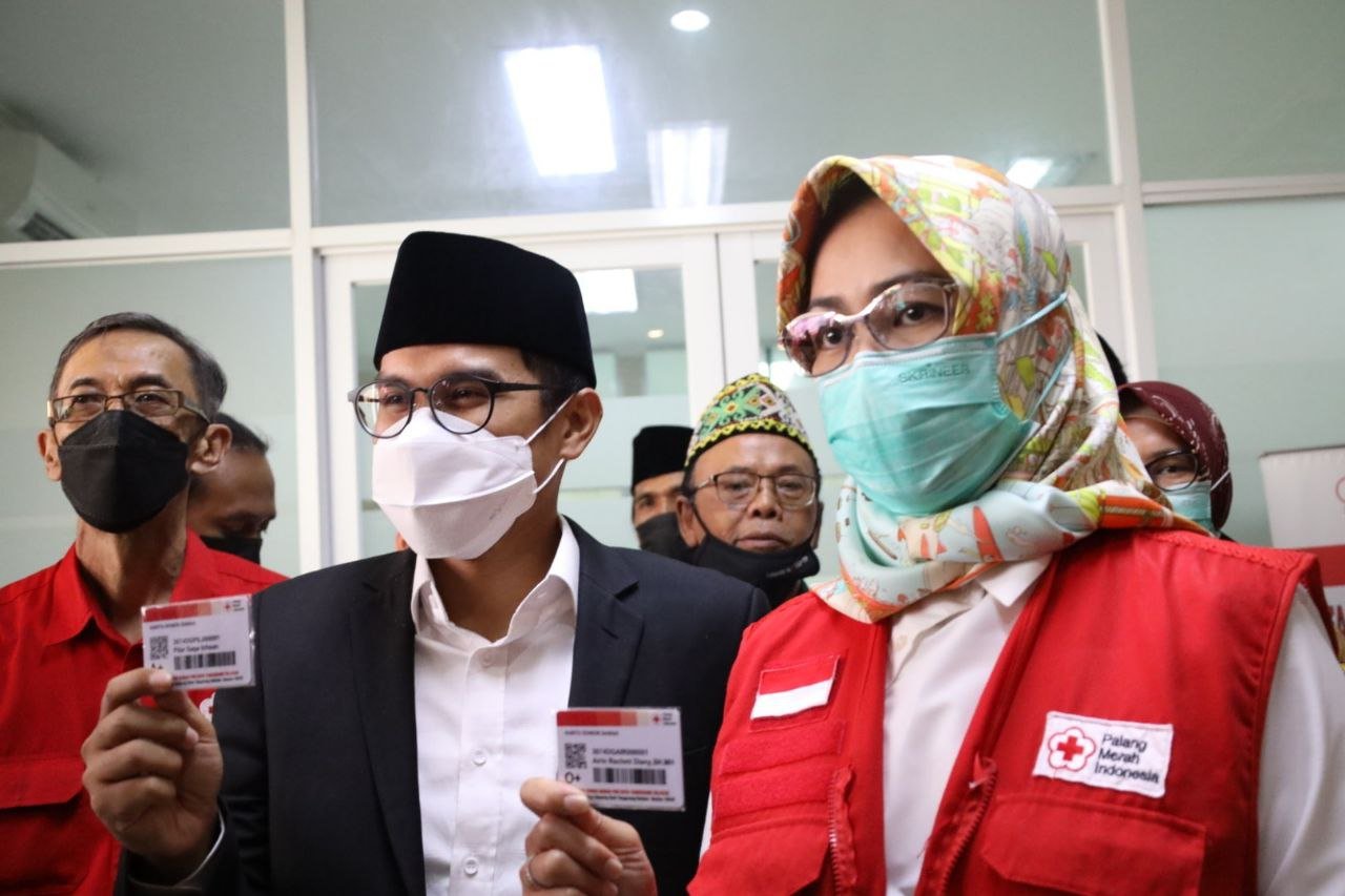 PMI Tangsel Luncurkan Kartu Elektronik Simdondar - Kabarbanten.com